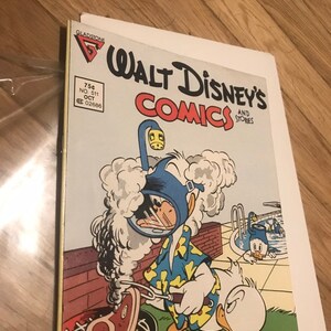 Donald Duck Cookout Picnic Huey Duey Louie Comic Book Walt Disney ...