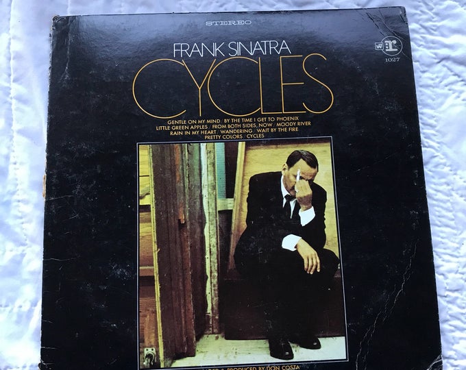 Cycles Frank Sinatra Vintage Vinyl Stereo Music 33LP Album 1027 Reprise ...