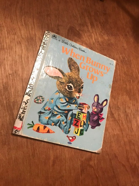 Golden Book 311 71 When Bunny Grows Up Walt Disney 1950s | Etsy