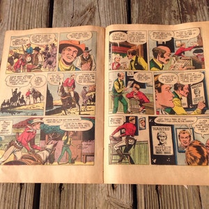Rex Allen Comic Book Vintage 1950s Cowboy Published by Dell - Etsy