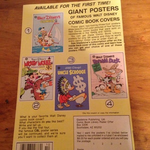 Donald Duck Cookout Picnic Huey Duey Louie Comic Book Walt Disney ...