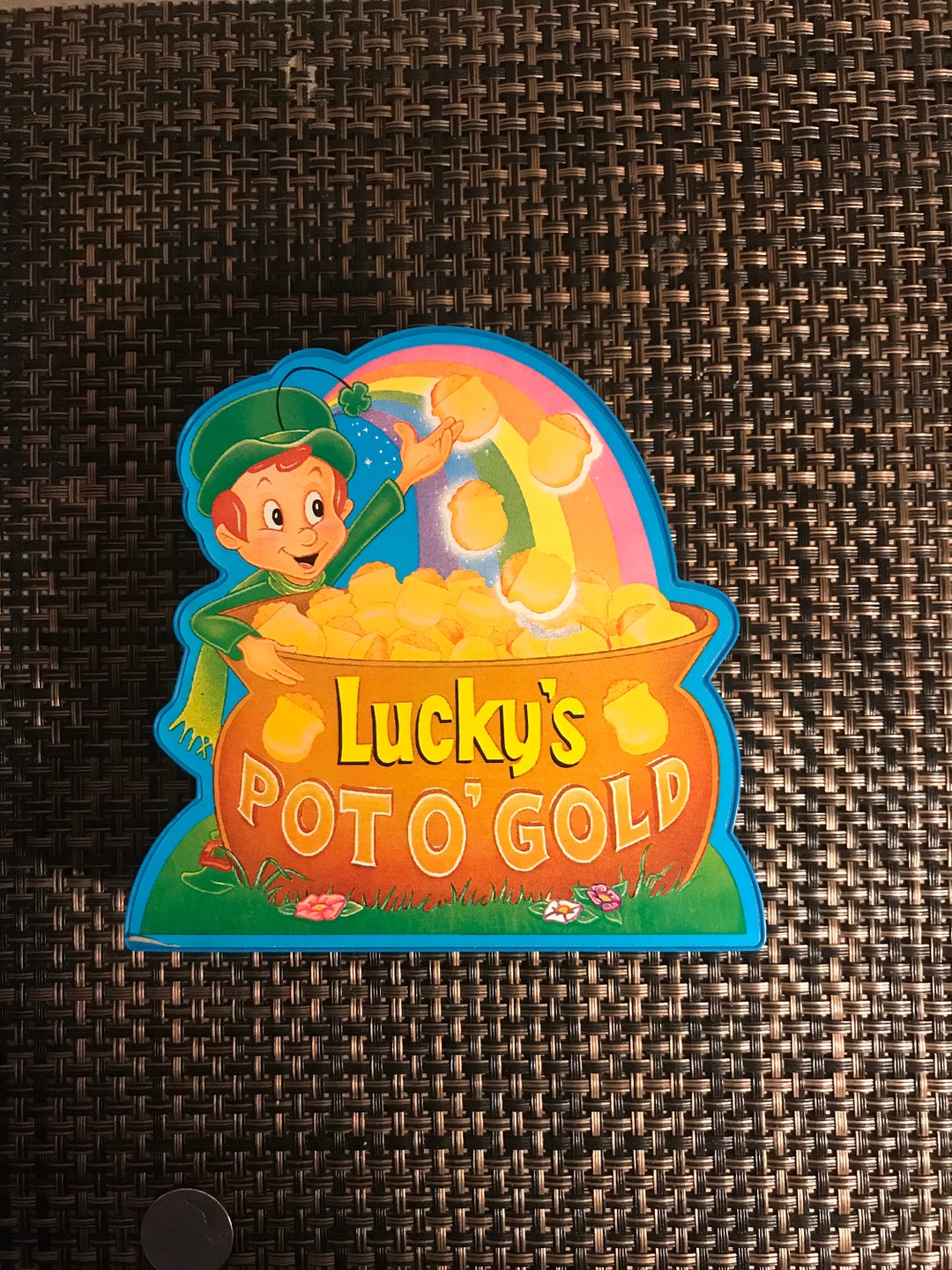 Lucky Charms Cereal Luckys Pot Of Gold Musical Bank 1990s - Etsy España