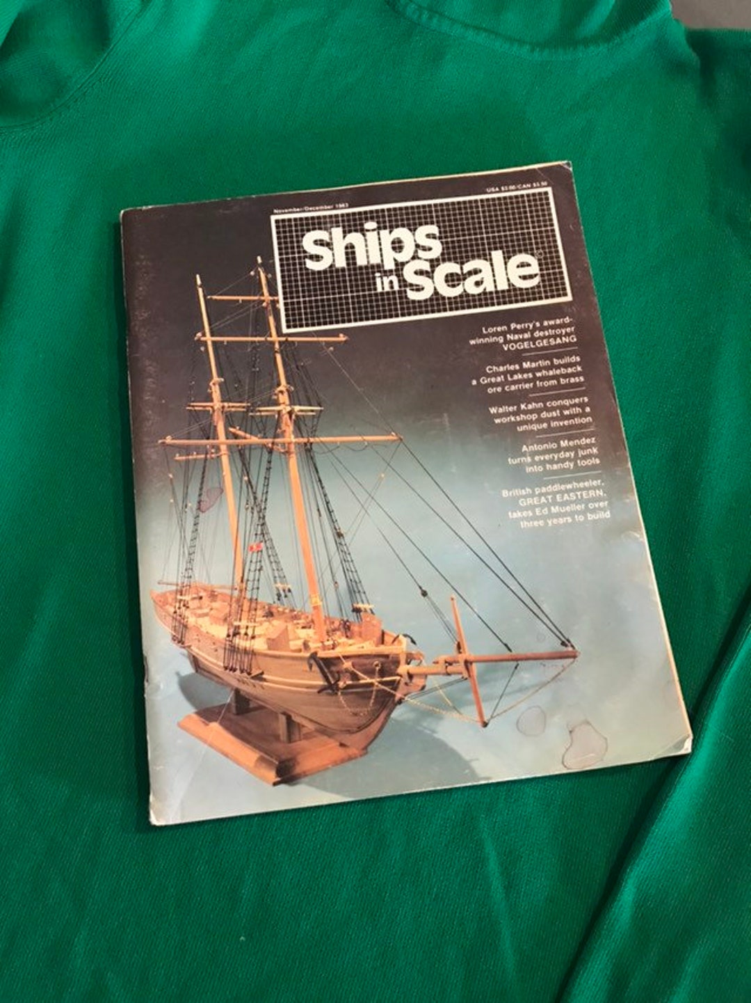 Model Ships to Scale How to Build A Wooden Ship Whale Craft Magazine ...