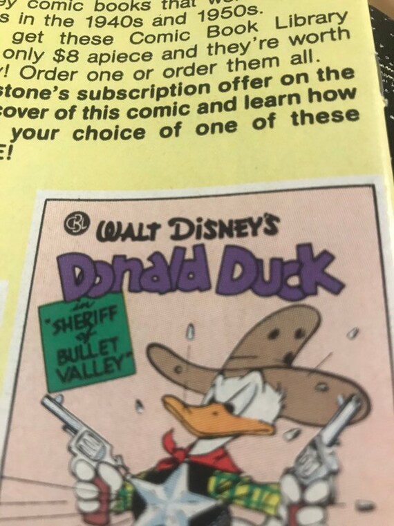 Donald Duck Cookout Picnic Huey Duey Louie Comic Book Walt | Etsy