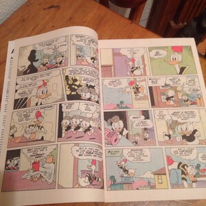Donald Duck Cookout Picnic Huey Duey Louie Comic Book Walt Disney ...