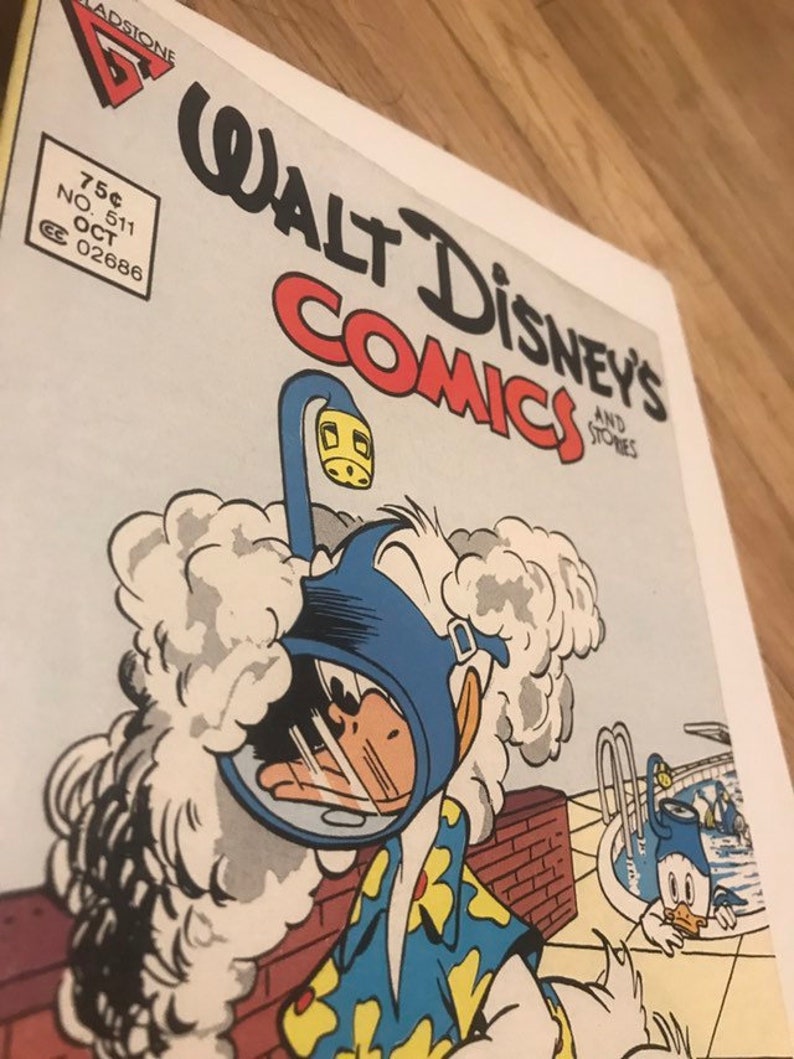 Donald Duck Cookout Picnic Huey Duey Louie Comic Book Walt - Etsy