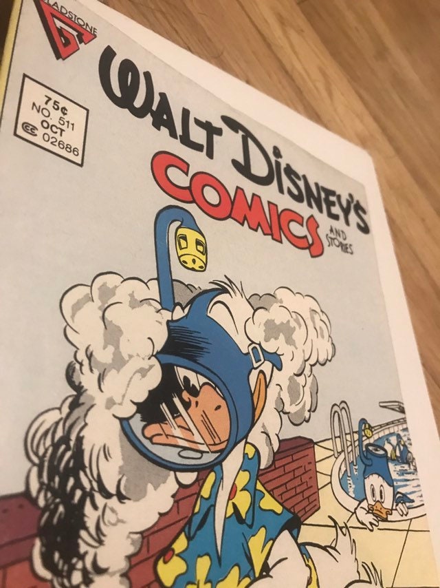 Donald Duck Cookout Picnic Huey Duey Louie Comic Book Walt | Etsy
