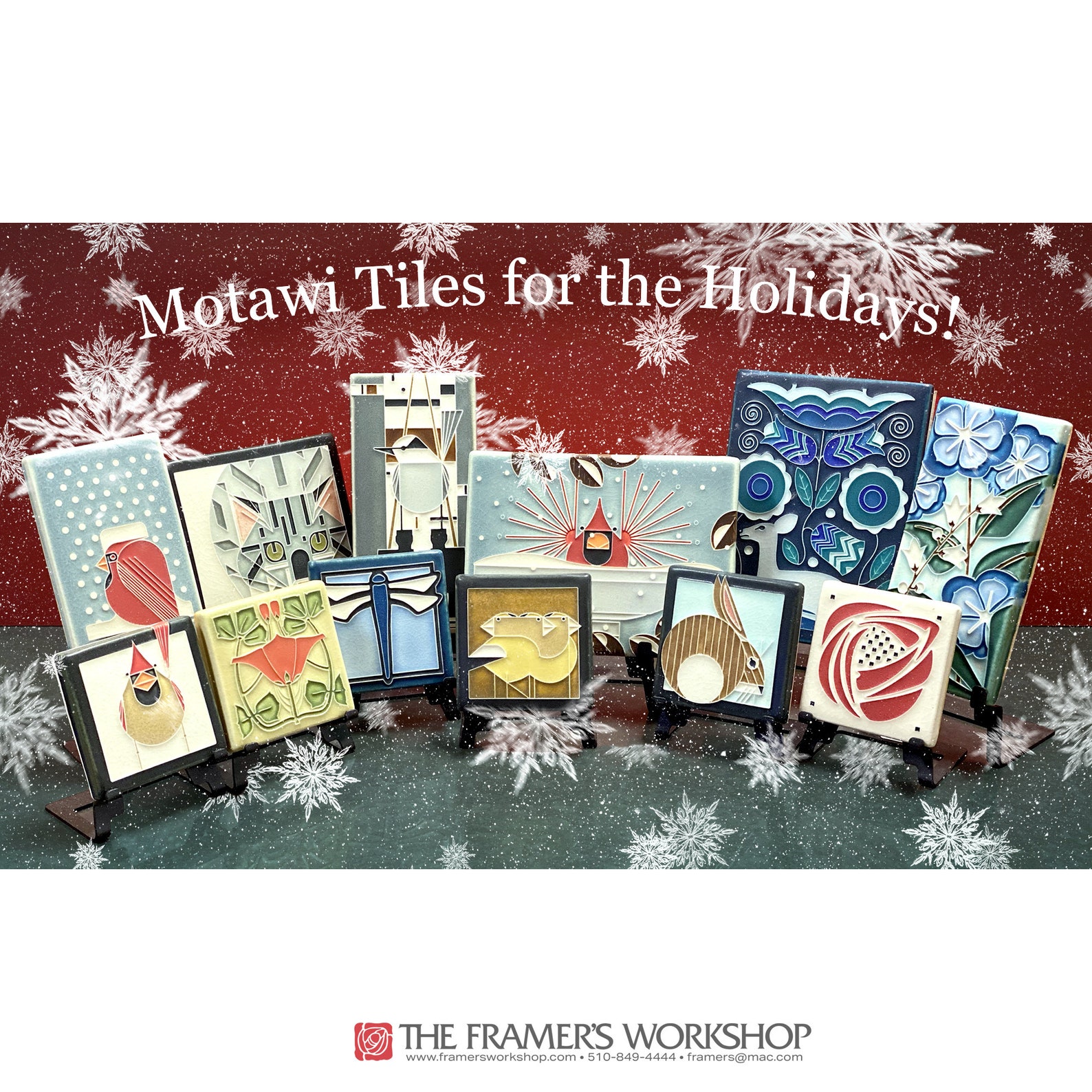 Headbanger Motawi Tile Charley Harper Design - Etsy