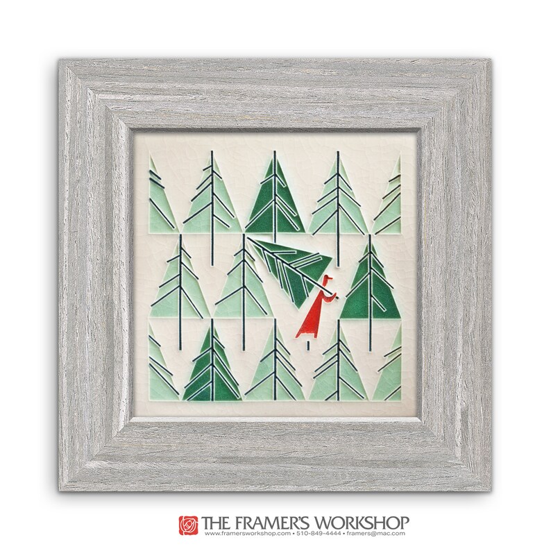 Perfect Tree 6x6 Charley Harper Design Motawi Tile and Wood - Etsy