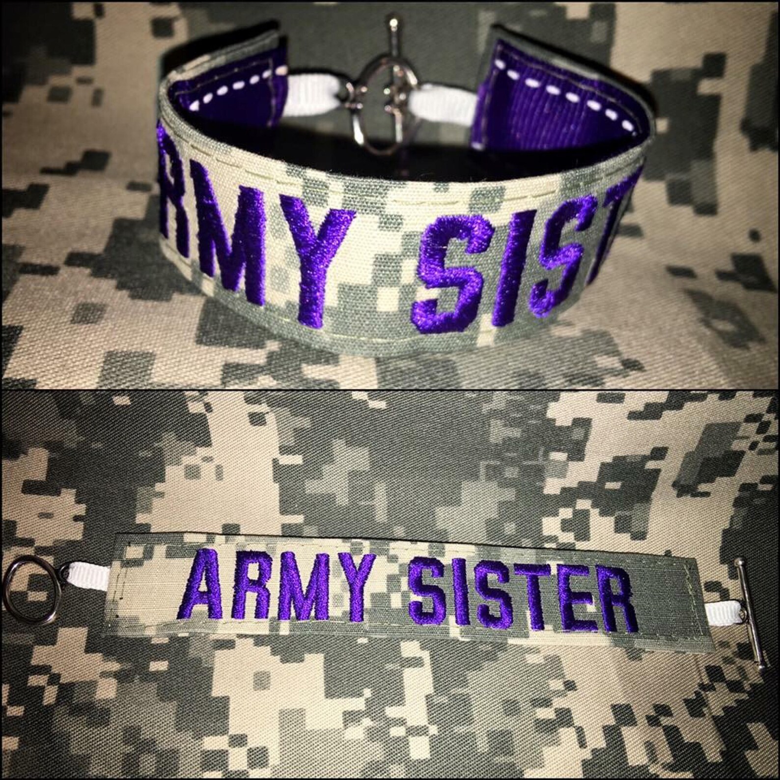 Army ACU Name Tape Bracelet usmc/air Force/navy/coast Guard - Etsy