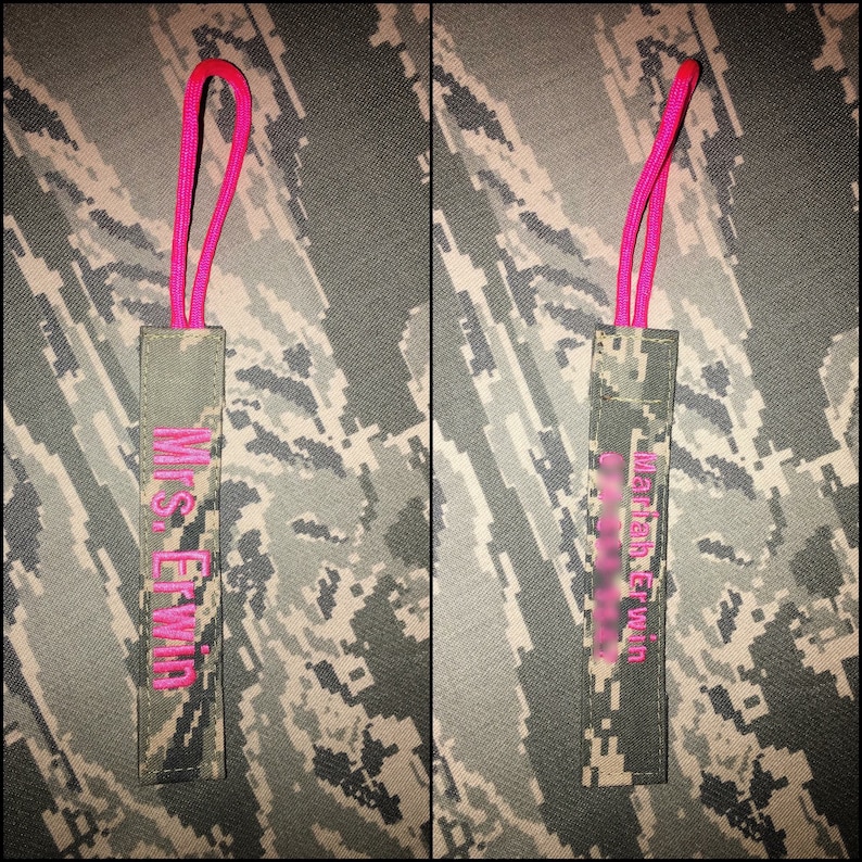 Military Inspired Luggage/bag Tag (usmc/army/navy/coast Guard/air Force ...