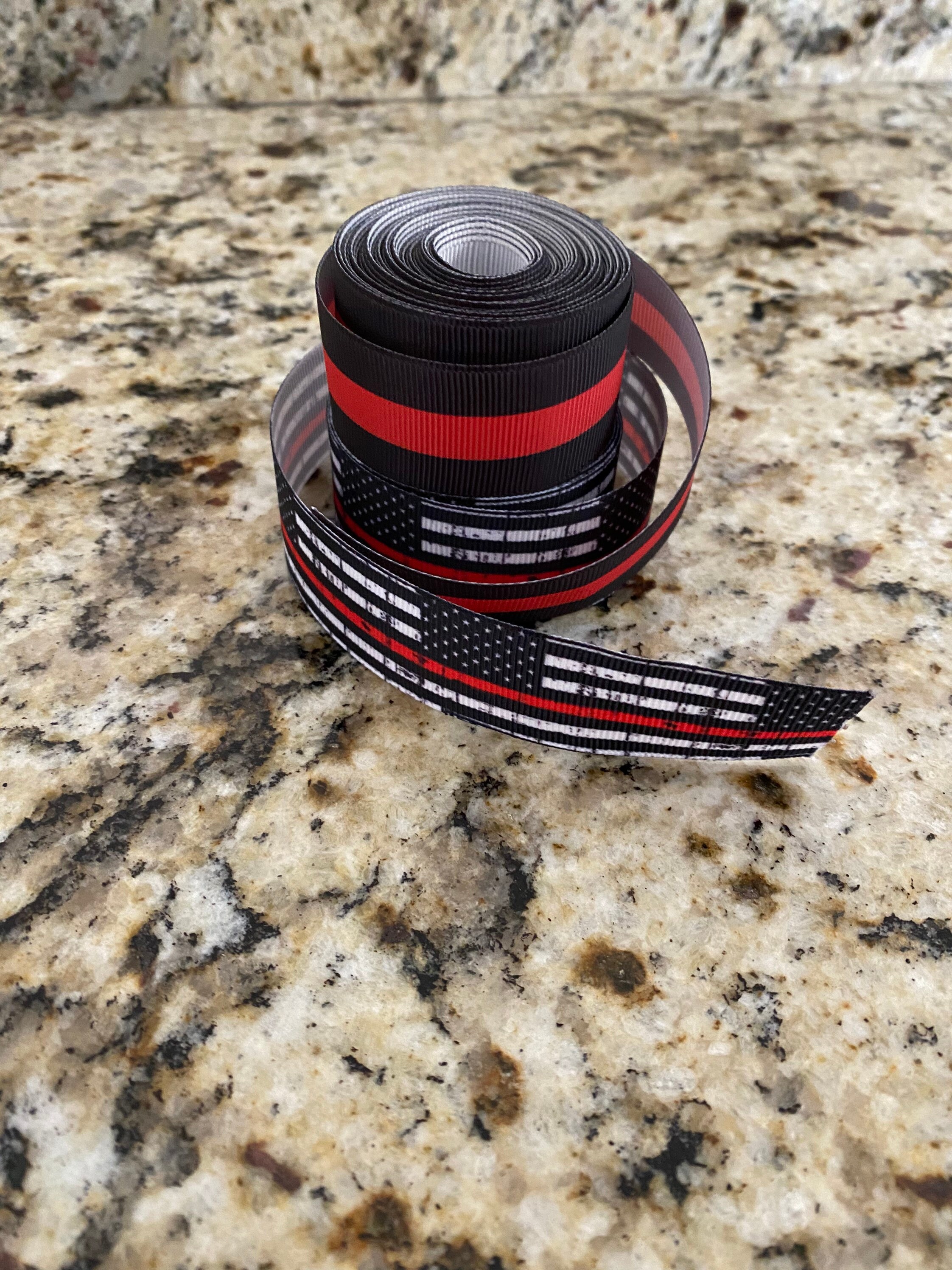 Firefighter Loopstyle Keychain- Thin Red Line - Etsy