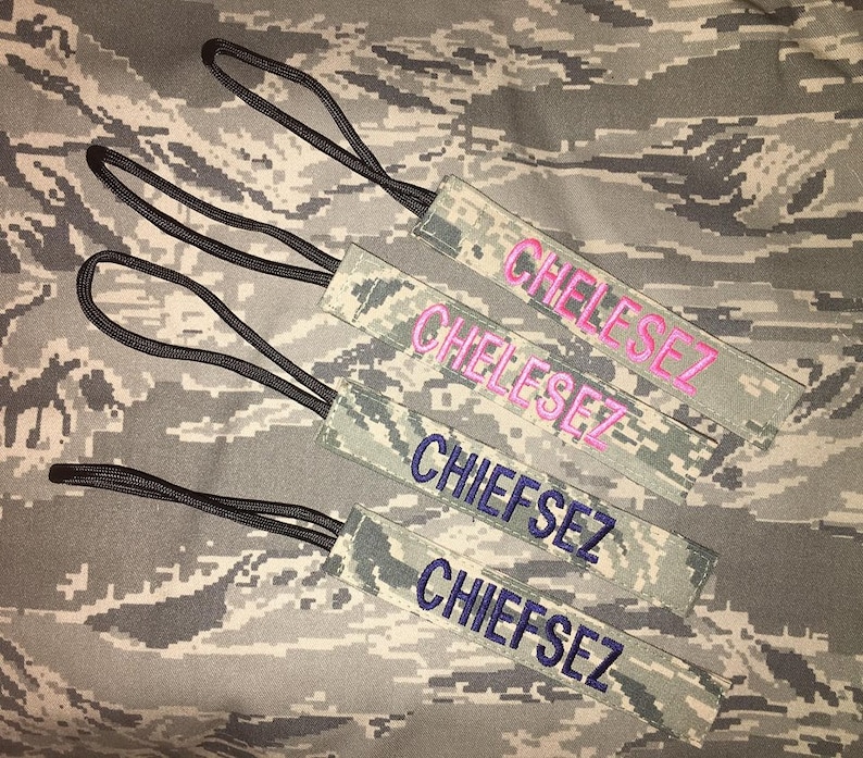 Military Inspired Luggage/bag Tag (usmc/army/navy/coast Guard/air Force ...