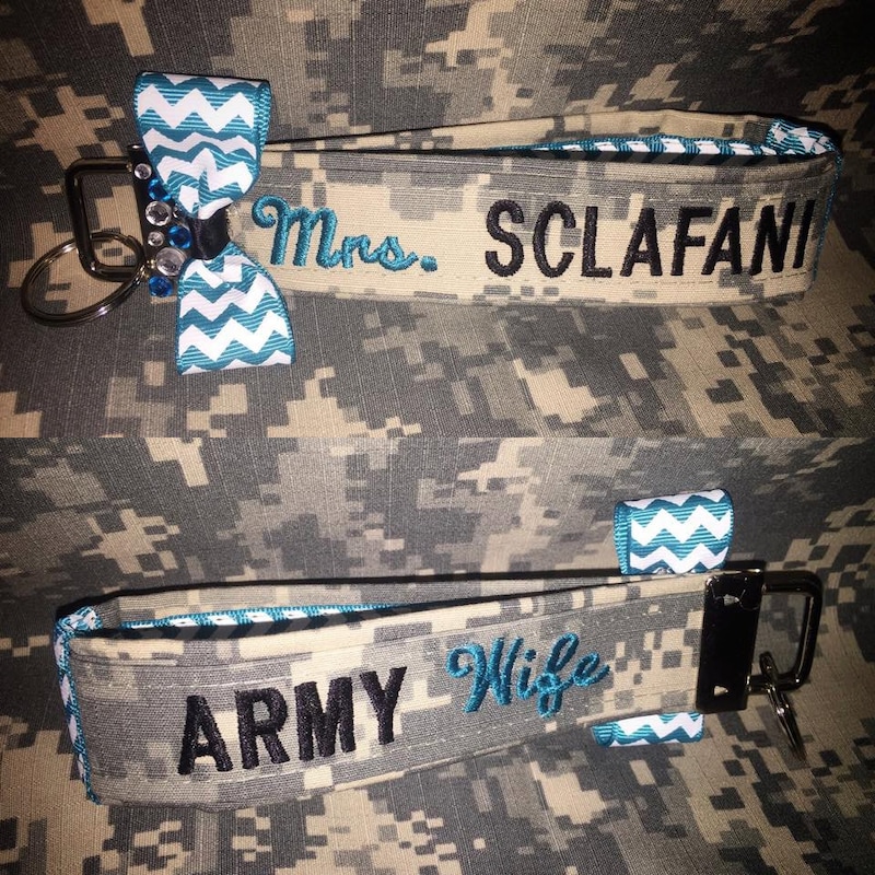 Army Keychain - Etsy