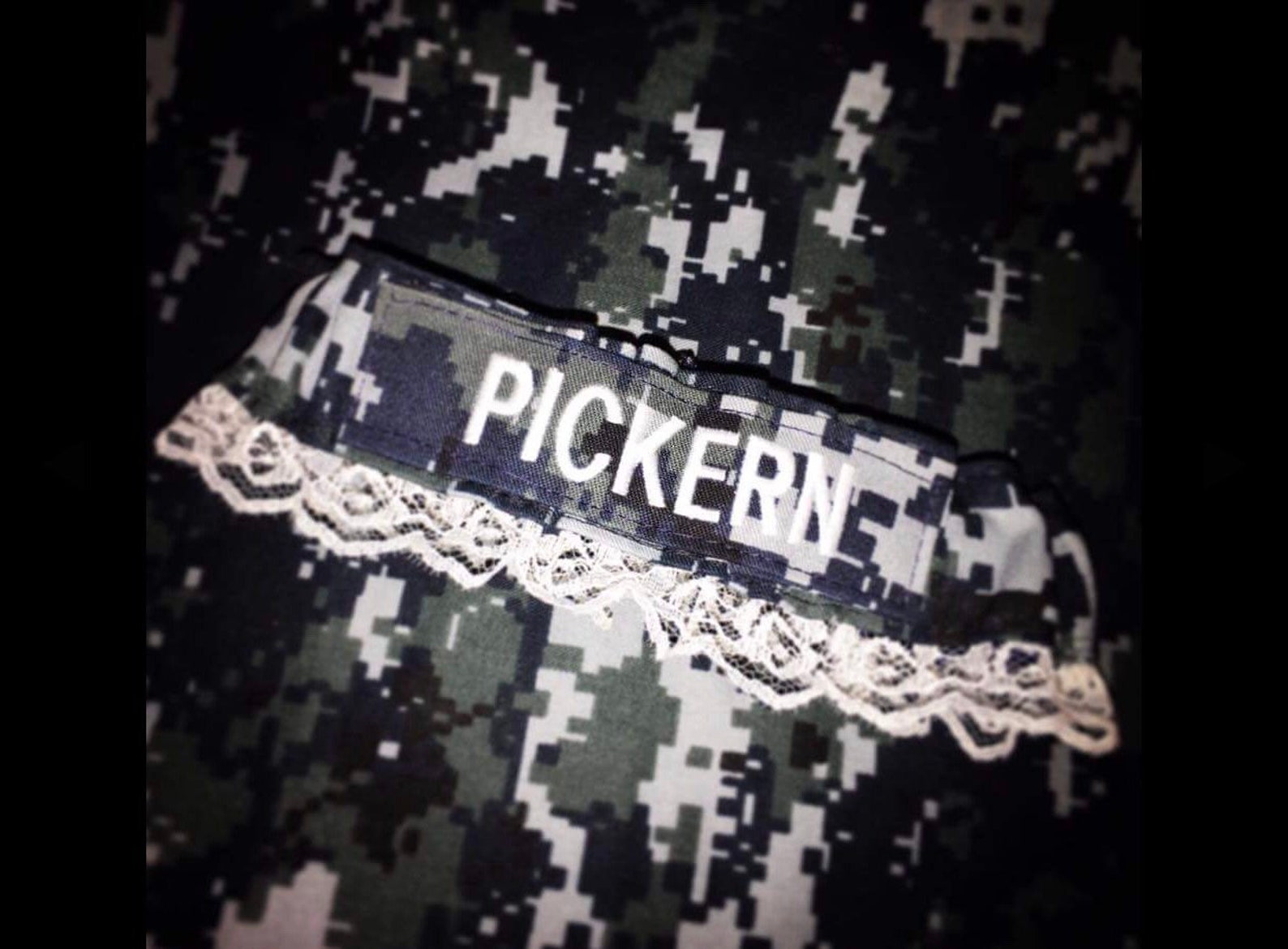 Single Garter Listing: Military Wedding (USMC, Army, USCG, USAF, Navy ...