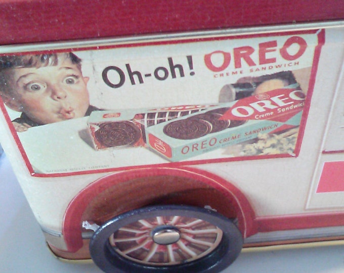 Vintage Nabisco Oreo Delivery Truck Tin - Etsy