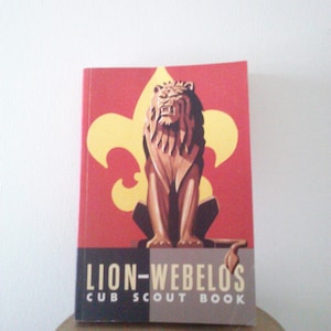 1964 Lion-webelos Cub Scout Book, Vintage Scouting Manual - Etsy