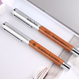 Custom Wooden Pen, Customized Corporate Gift for Best Friend, Engraved ...