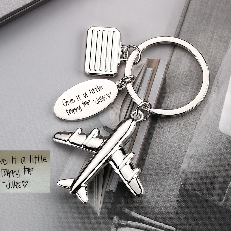 Airplane Keychain - Etsy