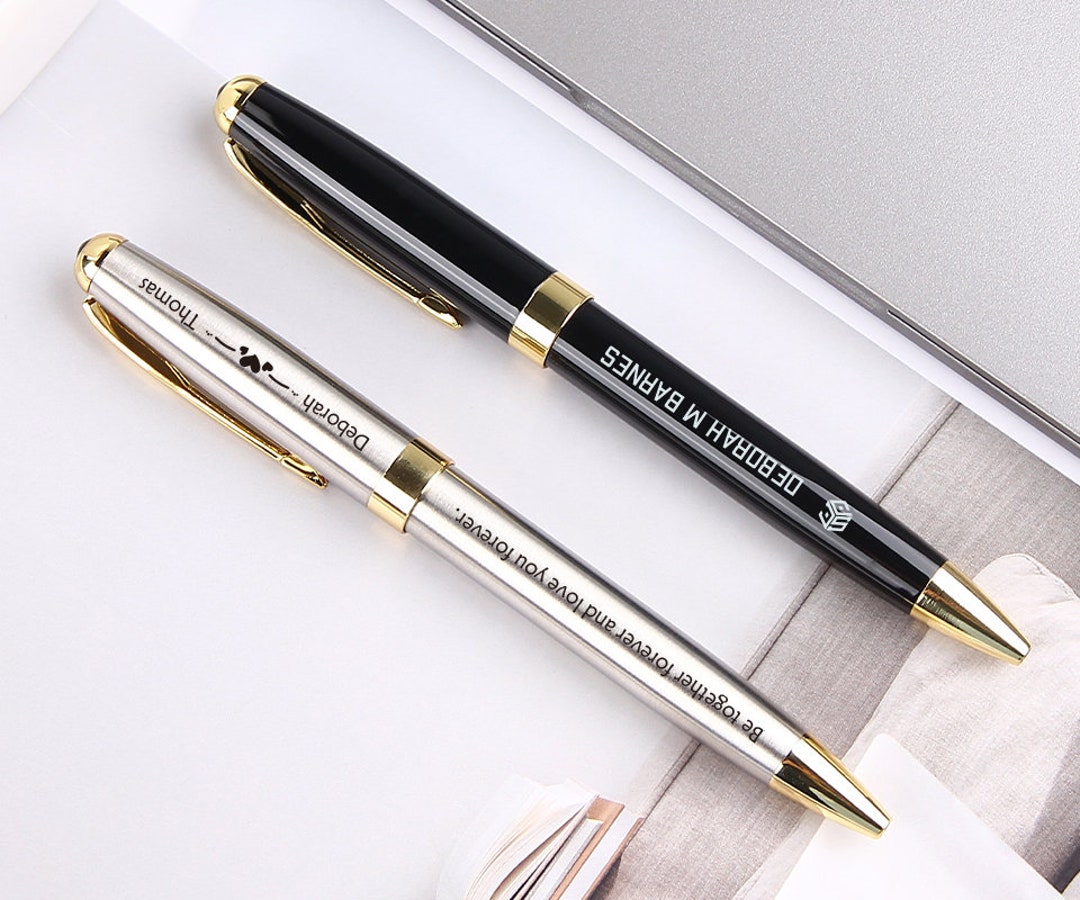Personalized Metal Gel Pens, University Pen, College Graduation ...
