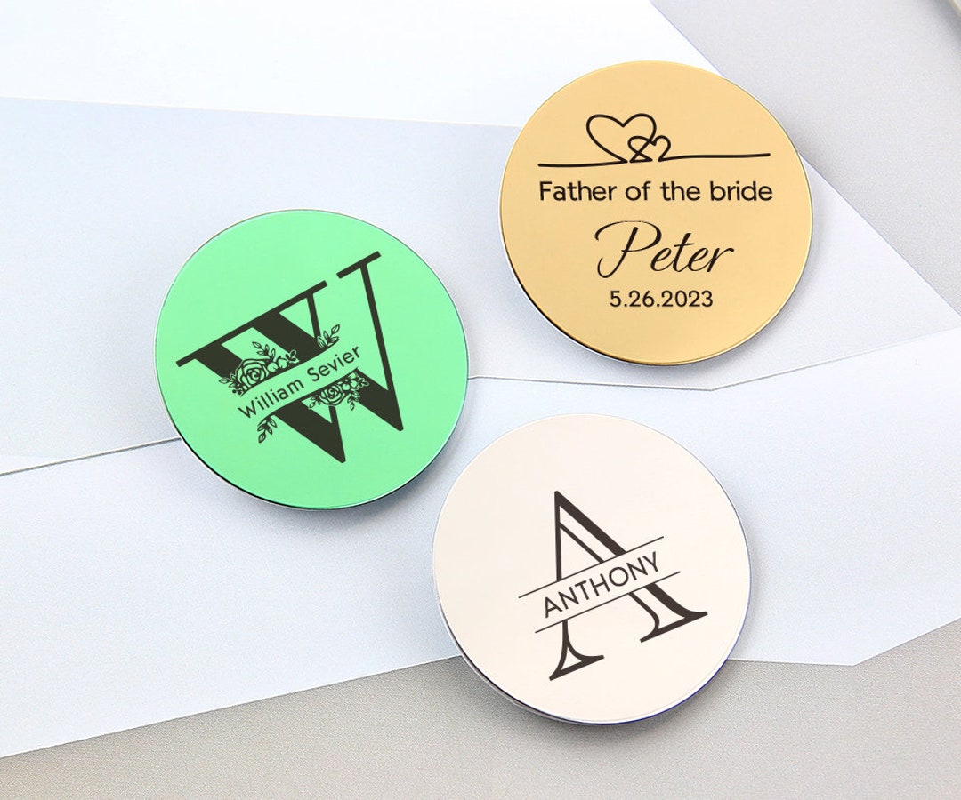 Name Tag With Pin Name Tag, Personalized Teacher Doctor Stylist ID ...