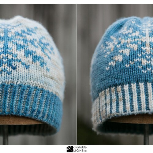 HAT KNITTING PATTERN Starry Night - Etsy