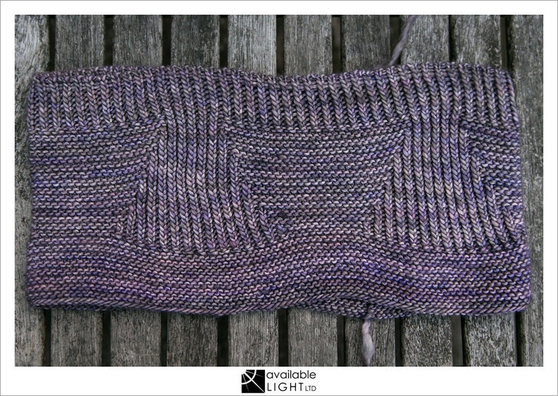 COWL KNITTING PATTERN: Dovetail - Interlock Series - Etsy