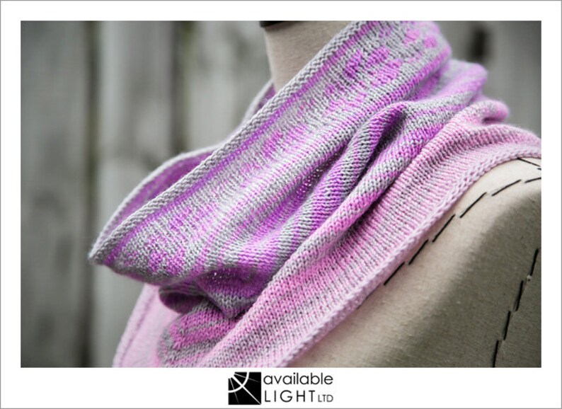 COWL KNITTING PATTERN Tropicowl Gradients Series - Etsy