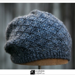 HAT KNITTING PATTERN - Starry Night - Etsy