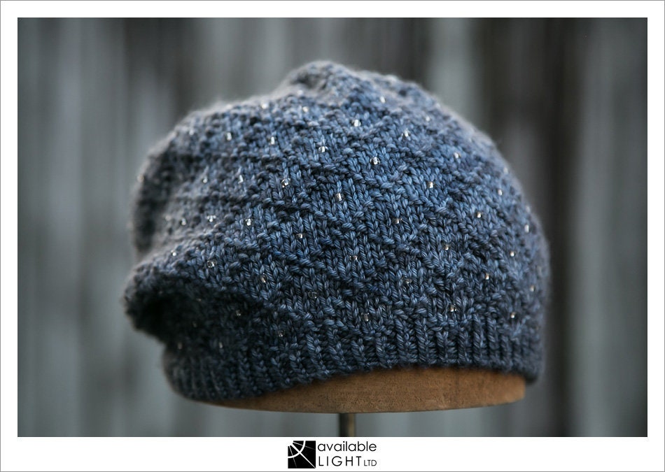 HAT KNITTING PATTERN - Starry Night - Etsy