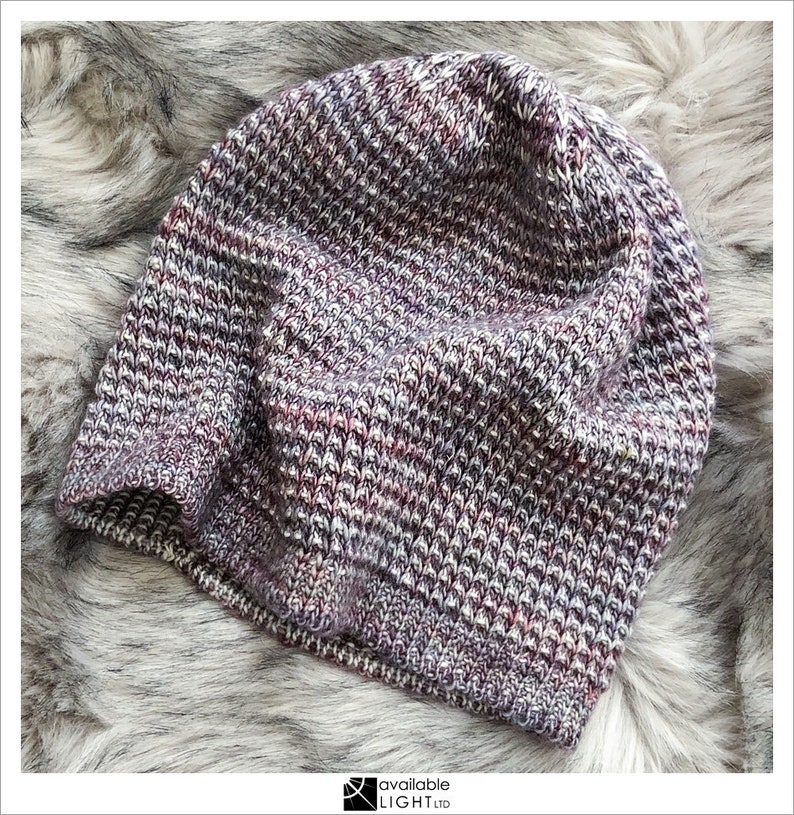 HAT KNITTING PATTERN - Mini Waffles - Etsy