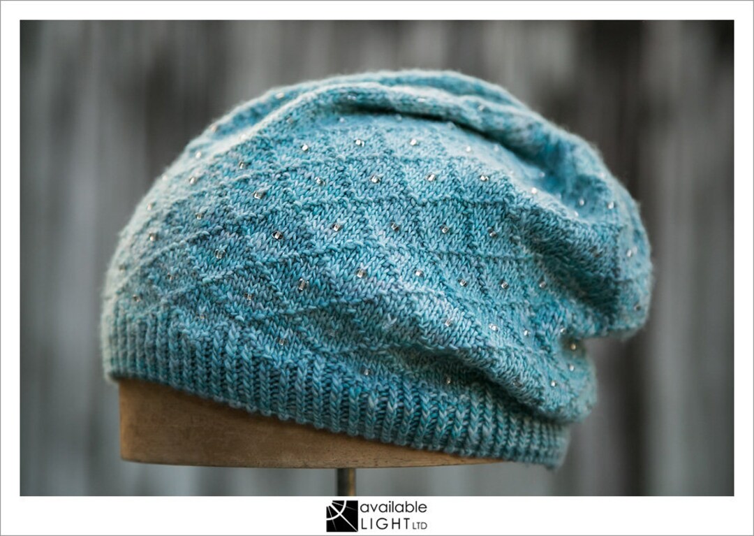 HAT KNITTING PATTERN - Starry Night - Etsy