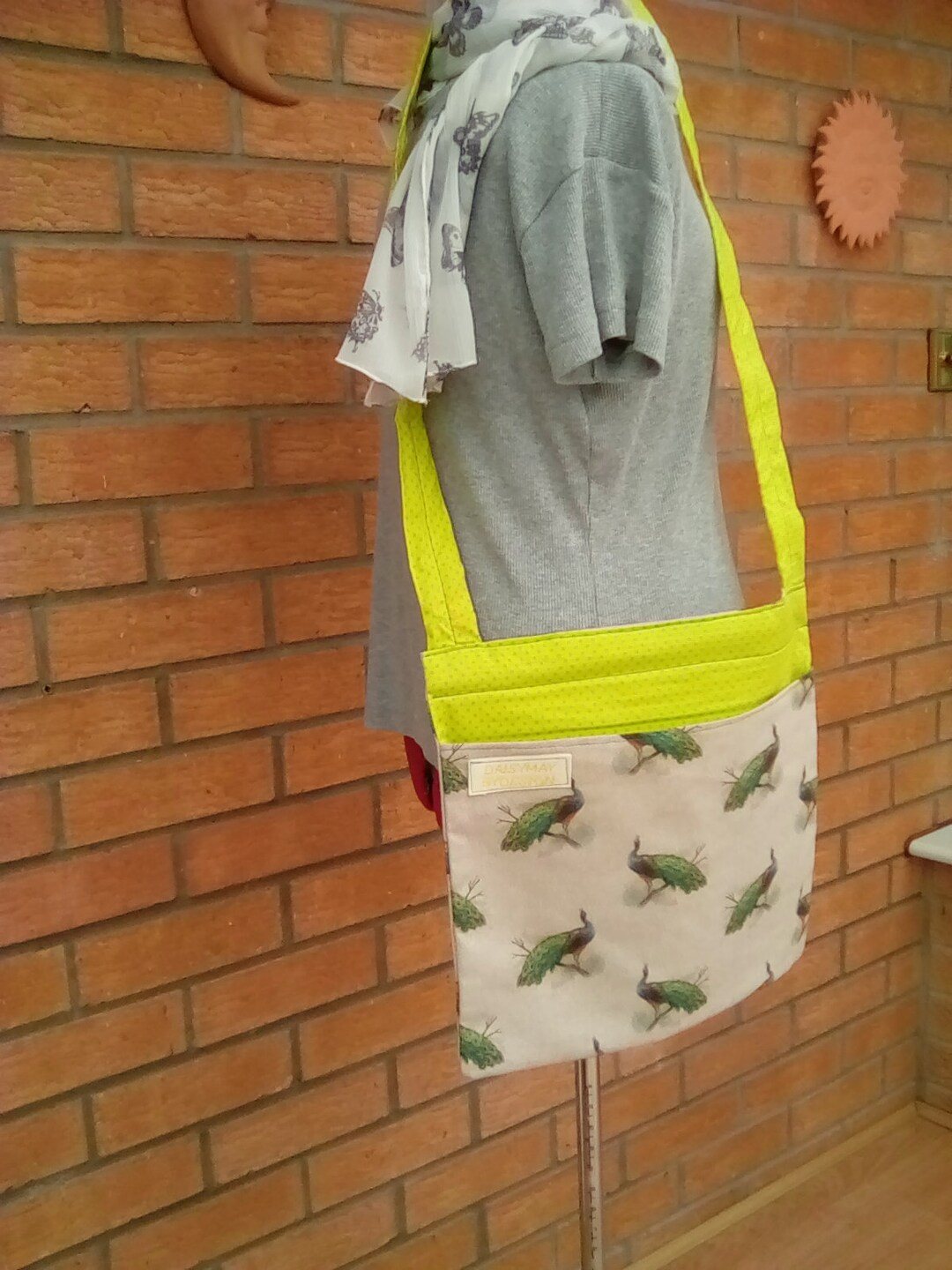 Hands-free Peg Bag: Over-the-shoulder Cotton Laundry Storage - Etsy