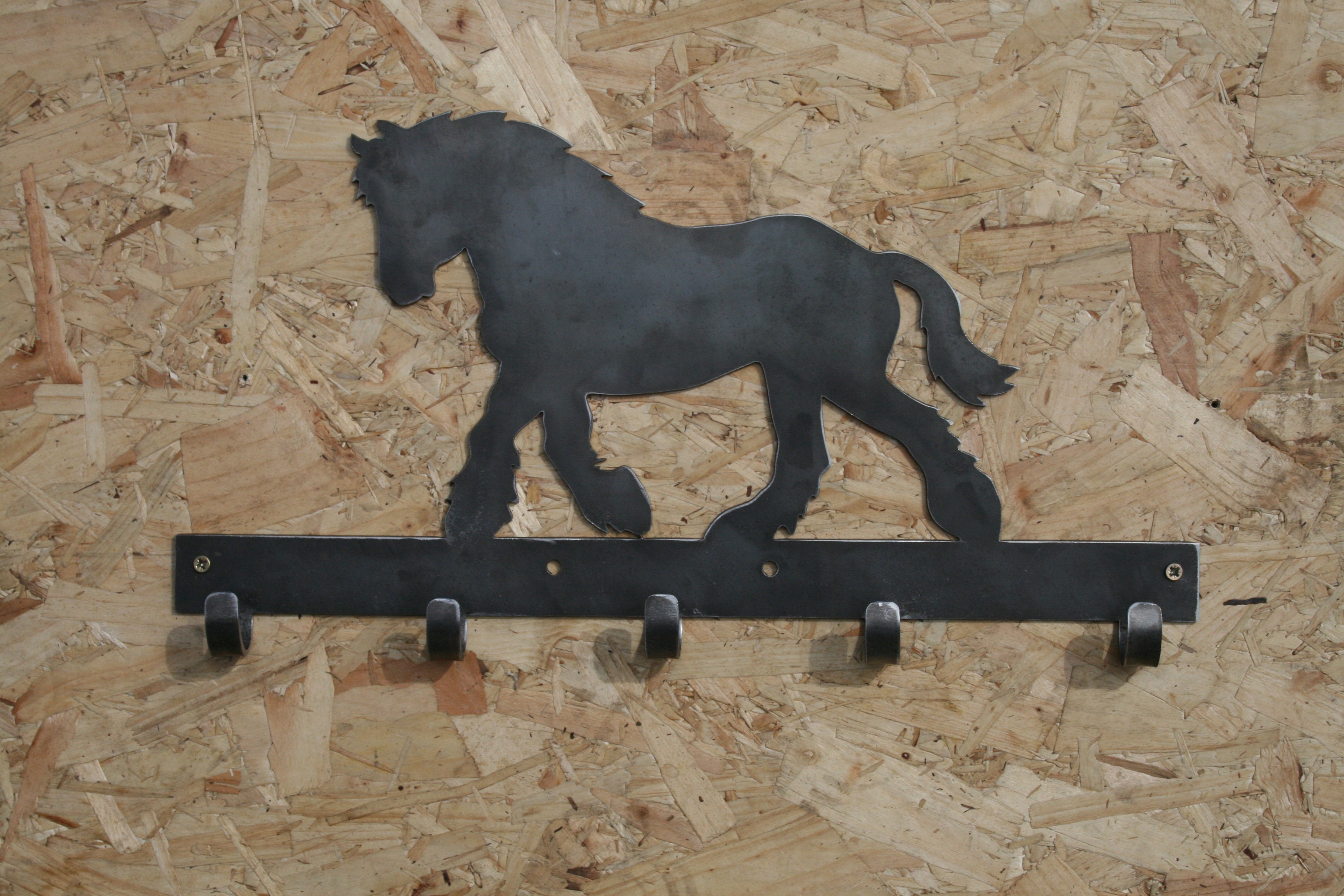 Draught/ Draft Horse Coat Rack - Etsy