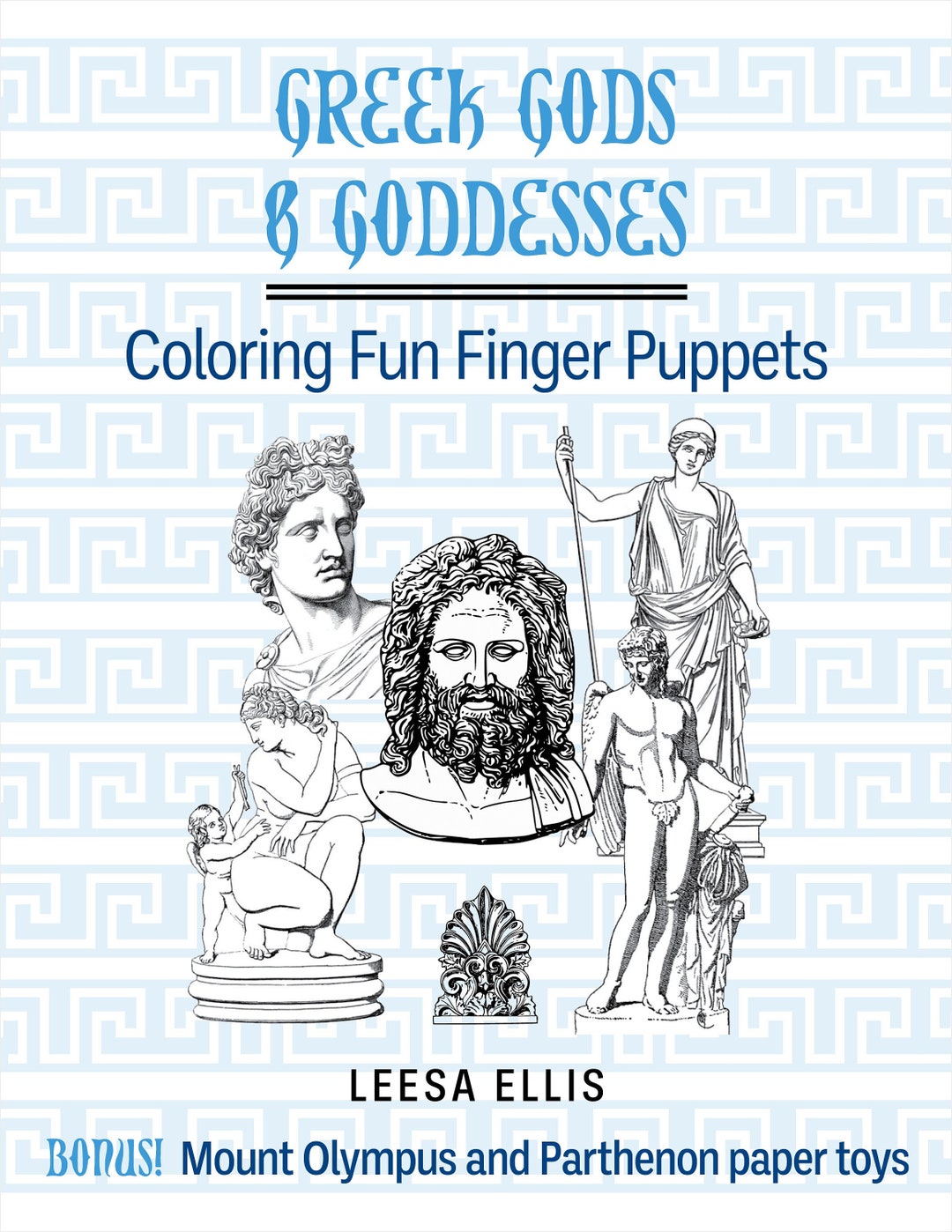 Finger Puppets, Greek Gods, Greek Goddesses, Printable, Downloadable ...