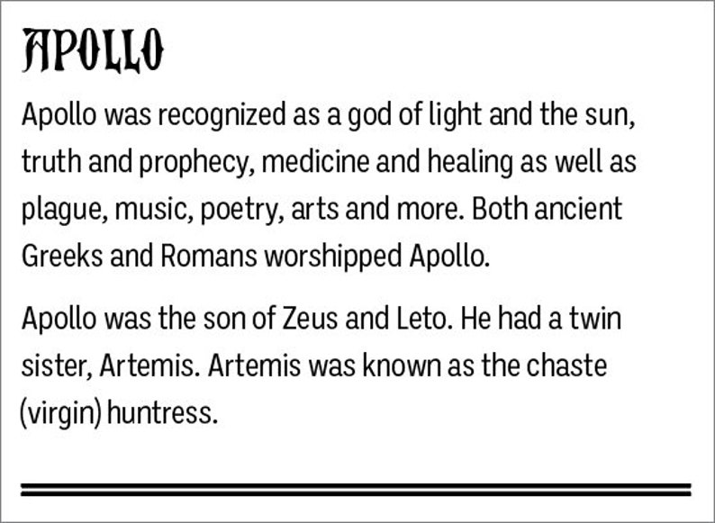 Finger Puppets, Greek Gods, Greek Goddesses, Printable, Downloadable ...