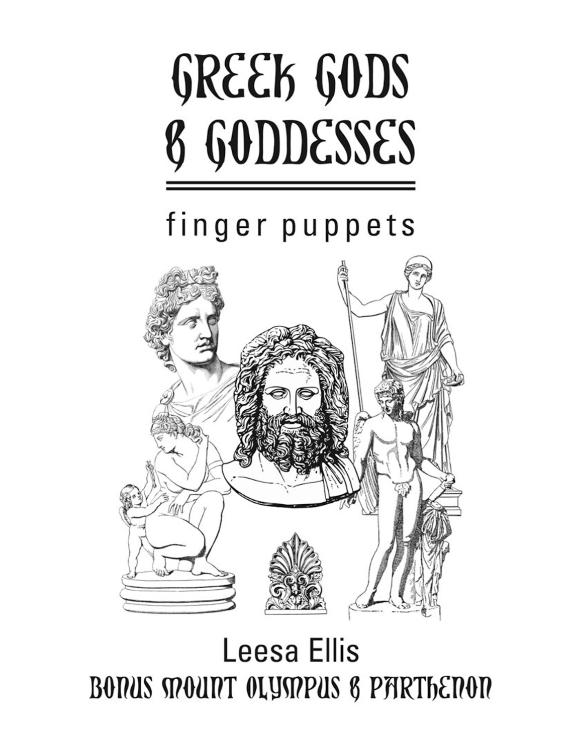 Finger Puppets Greek Gods Greek Goddesses Printable - Etsy