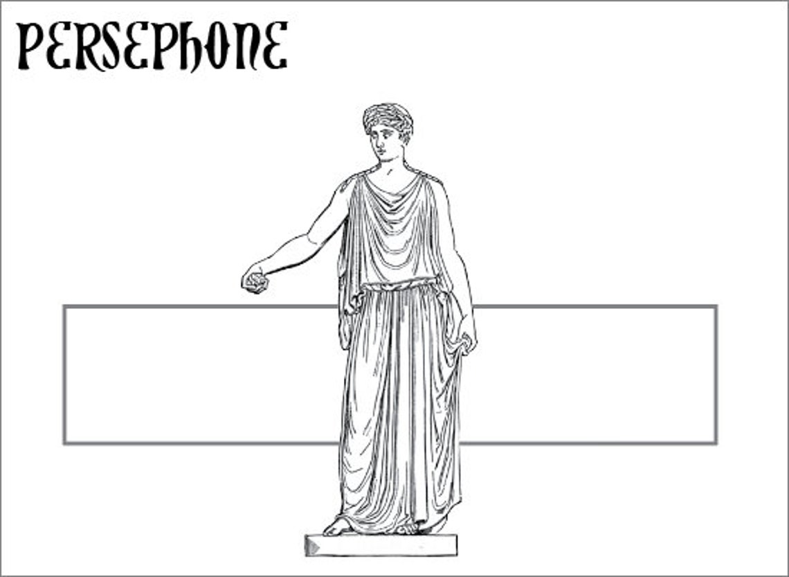 Finger Puppets, Greek Gods, Greek Goddesses, Printable, Downloadable ...