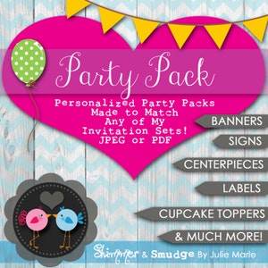 Monster Bash Party Set Instant Download Happy Birthday Banner - Etsy