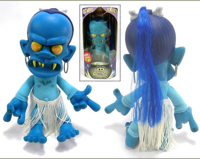 Johnny Voodoo Doll by Drastic Plastic, Designer Vinyl Tiki God Action ...