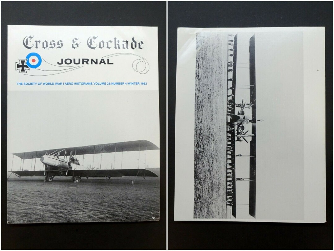 Cross & Cockade WW1 Aviation Journal Volume 23 Number 4 Winter 1982 ...