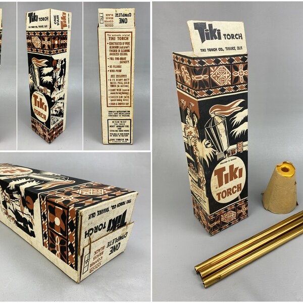 Tiki Torch - Etsy