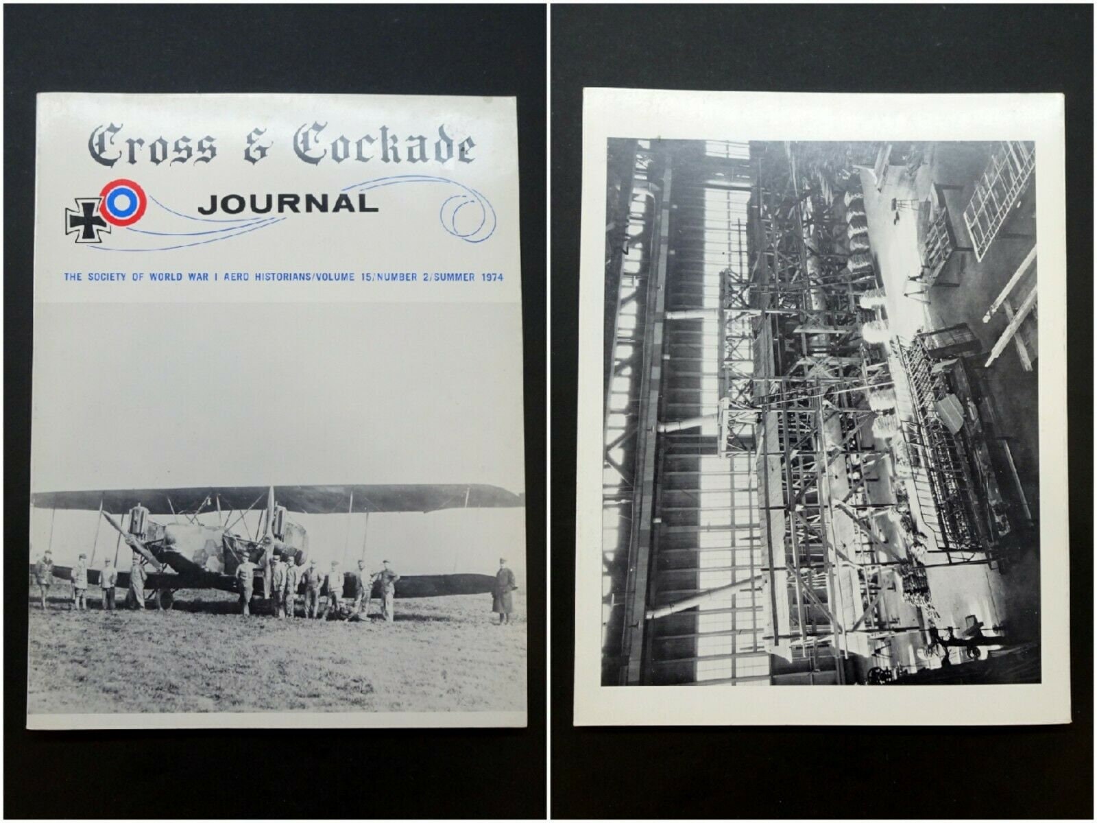 Cross & Cockade WW1 Aviation Journal Volume 15 Number 2 Summer 1974 ...