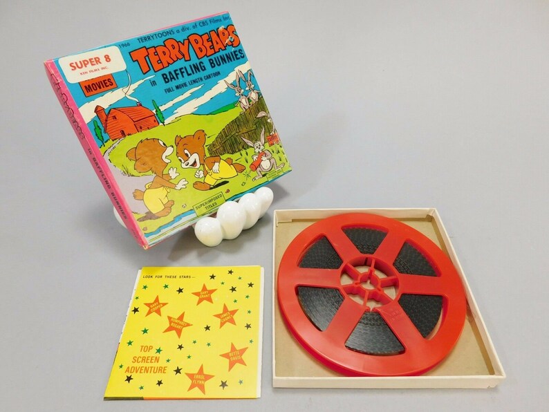 Terry Bears Baffling Bunnies Super 8 Terrytoons 8mm Vintage - Etsy