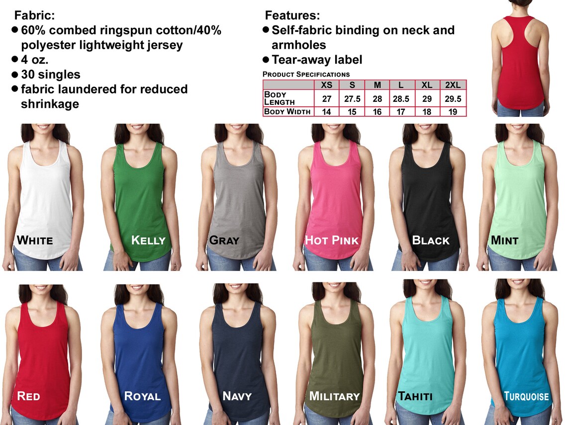Live Deep, Love Deep, Squat Deep Ladies Racerback Tank Top. Gift for ...