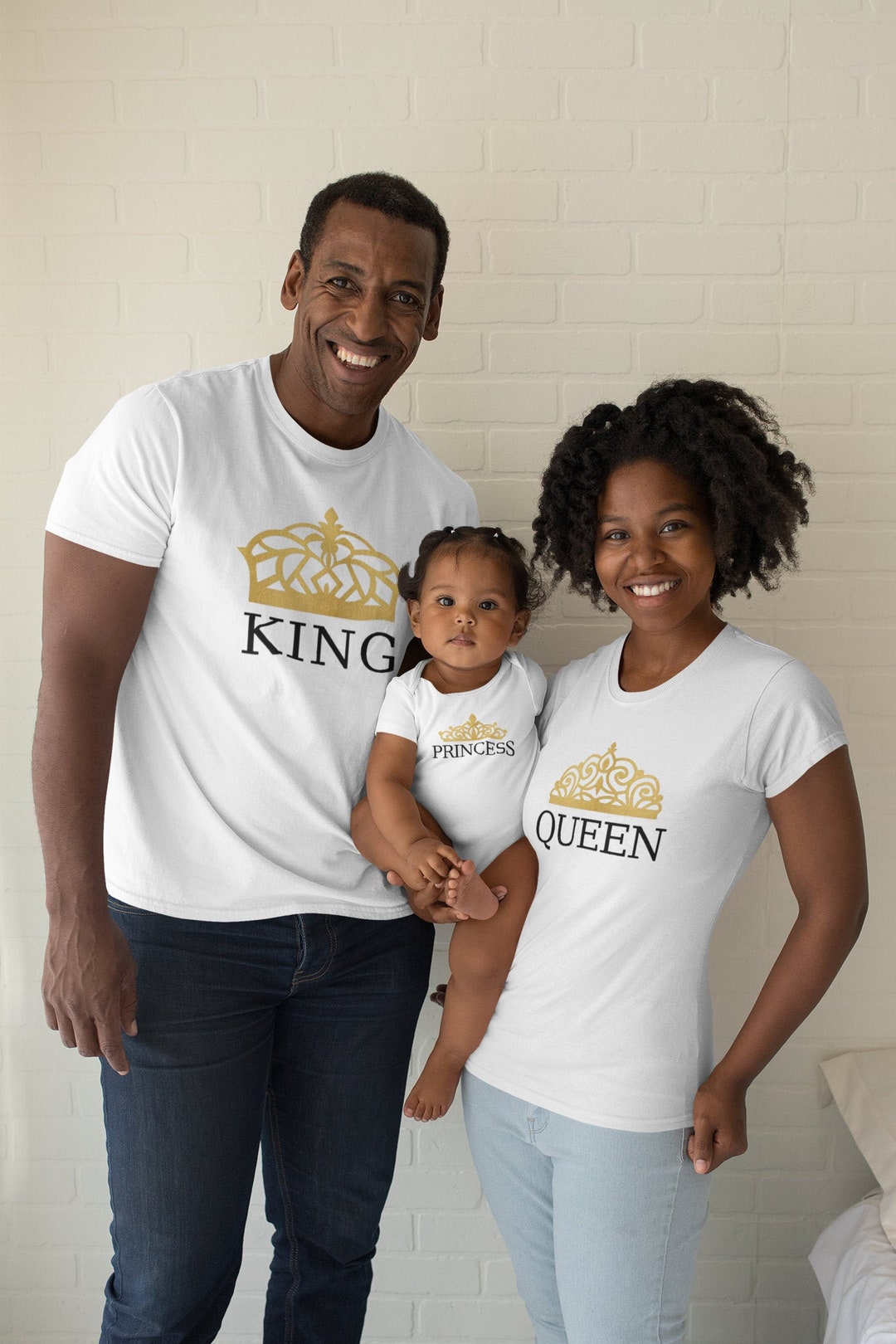 Royal Family Shirt Set. 3 Shirts Minimum. King. Queen.princess. Prince ...