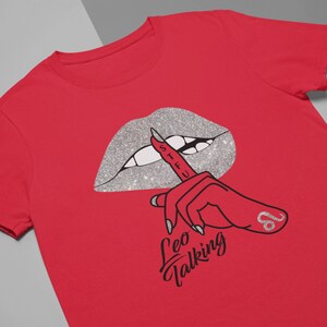 STFU Leo Talking Tee, Leo Tee, Birthday Tee, Gift for Her, Zodiac Tee ...