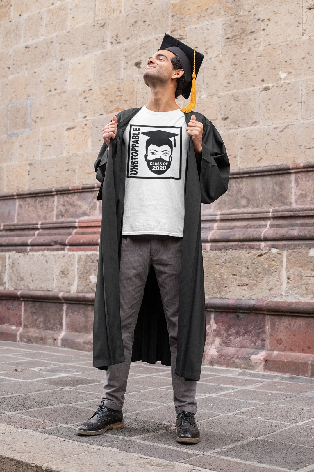 Unstoppable Class of 2020 Quarantine Male Shirt Gift for Him - Etsy