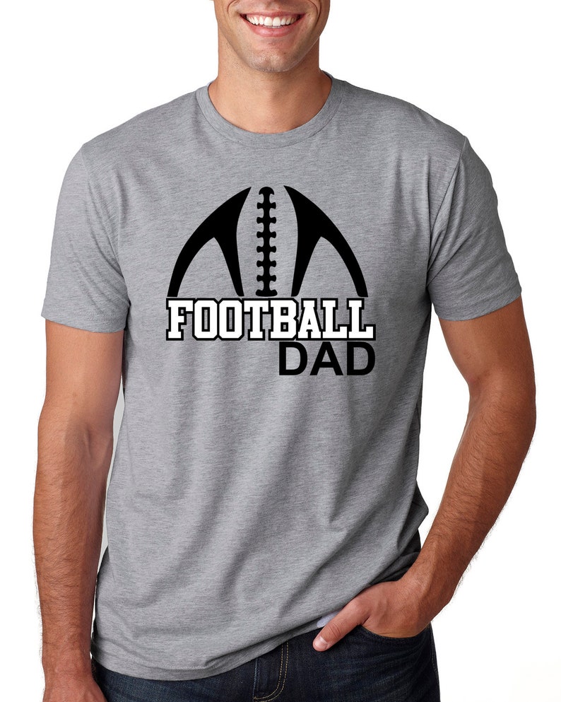Football Dad Unisex Shirt. Proud Football Dad. Football Fan - Etsy