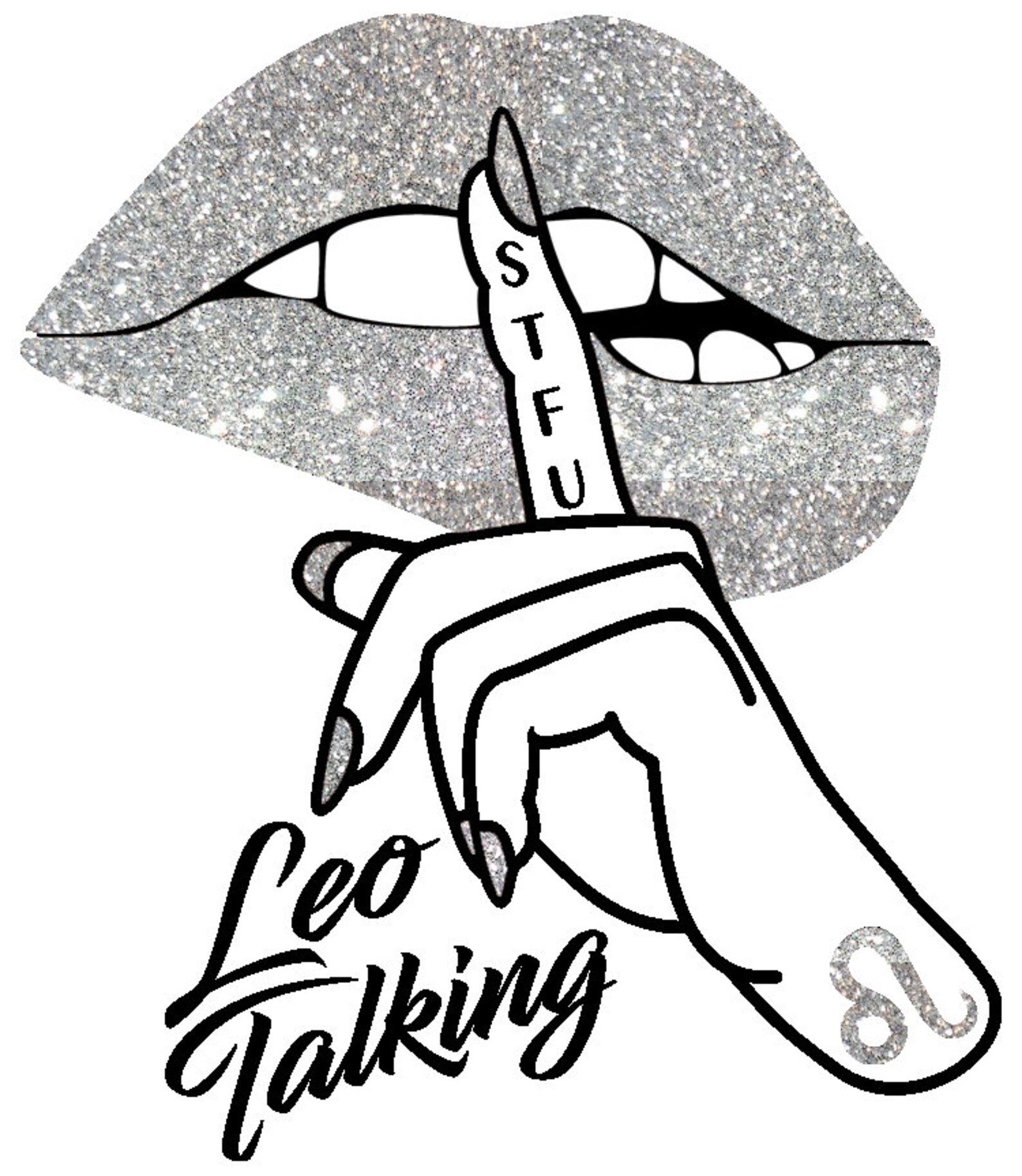 STFU Leo Talking Tee Leo Tee Birthday Tee Gift for Her - Etsy